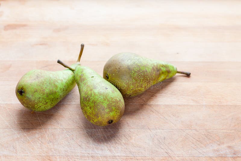 Three pears stock photo. Image of communis, three, pyrus - 60822998