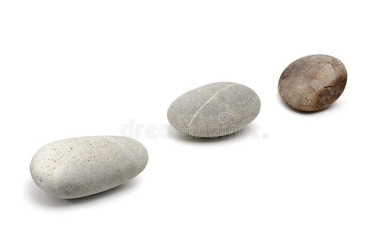 Three Pebble Stack Zen Garden Stock Photo - Image of perfection, round: 29688434