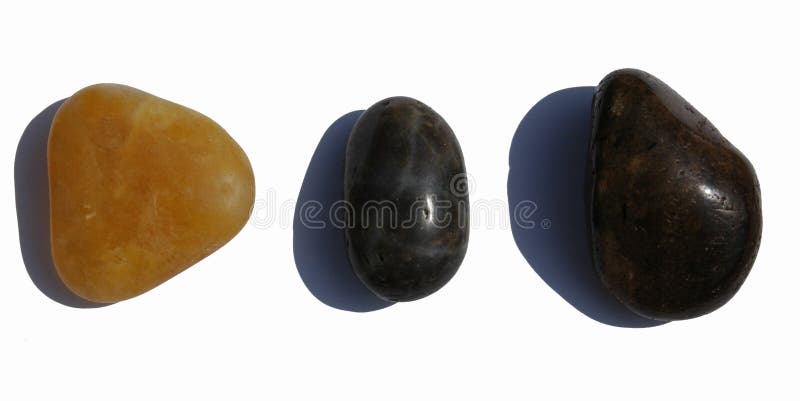 Three pebbles stock photo. Image of rock, pebble, stone - 3283236