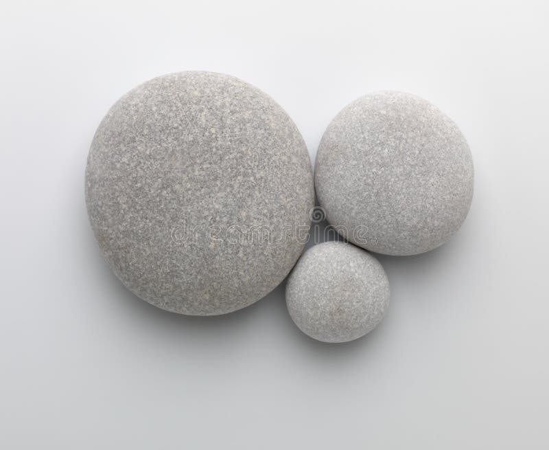 Three pebbles together stock photo. Image of meditating - 27403330