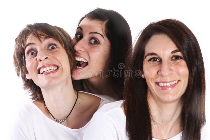 Three People stock image. Image of three, happy, brother - 23191749