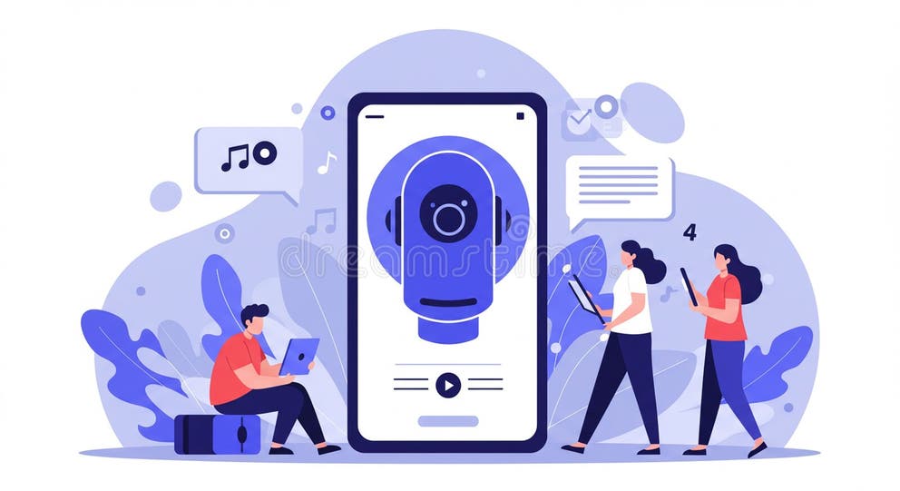 Other Displaying Musical Notes Stock Illustrations – 17 Other ...