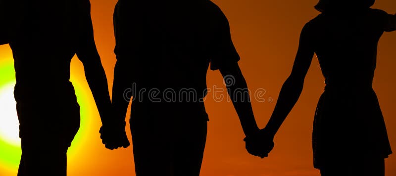 3 People Holding Hands