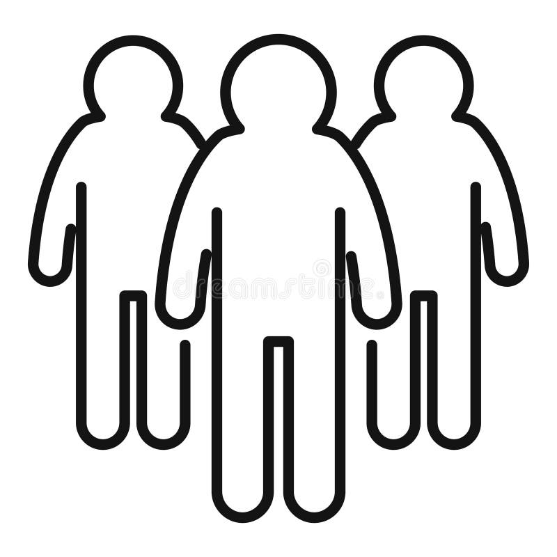 Three People Pictogram Icon Stock Illustrations – 1,186 Three People ...