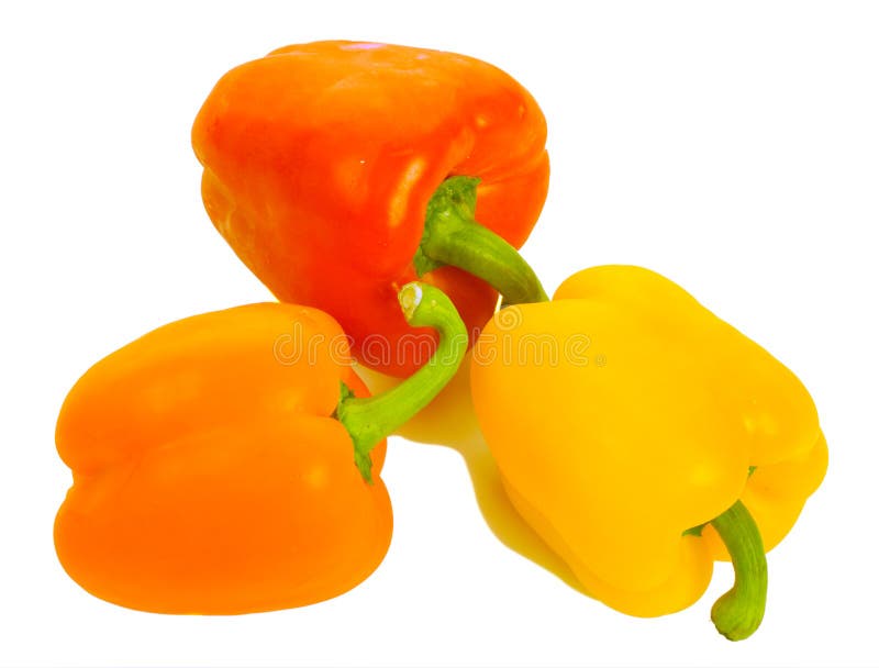 Three peppers stock photo. Image of nature, close, pepper - 6954264