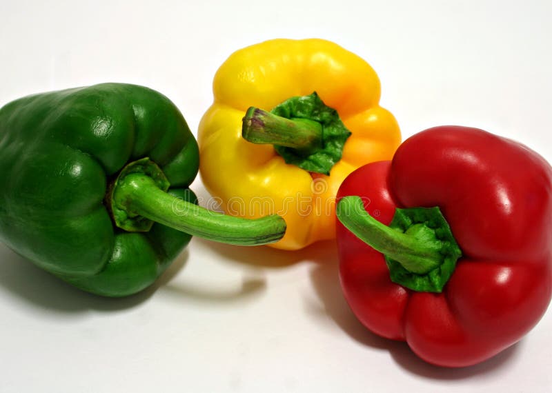 Three Peppers stock photo. Image of ingredient, flavor - 706486