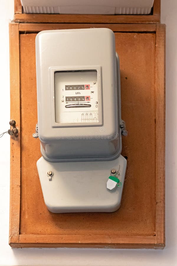Three-phase Meter Electricity Measuring Device Stock Photo - Image of ...