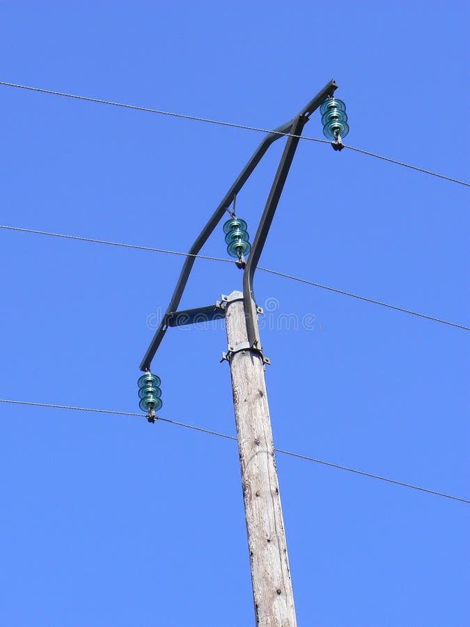 Three-phase power line stock image. Image of medium - 225679503