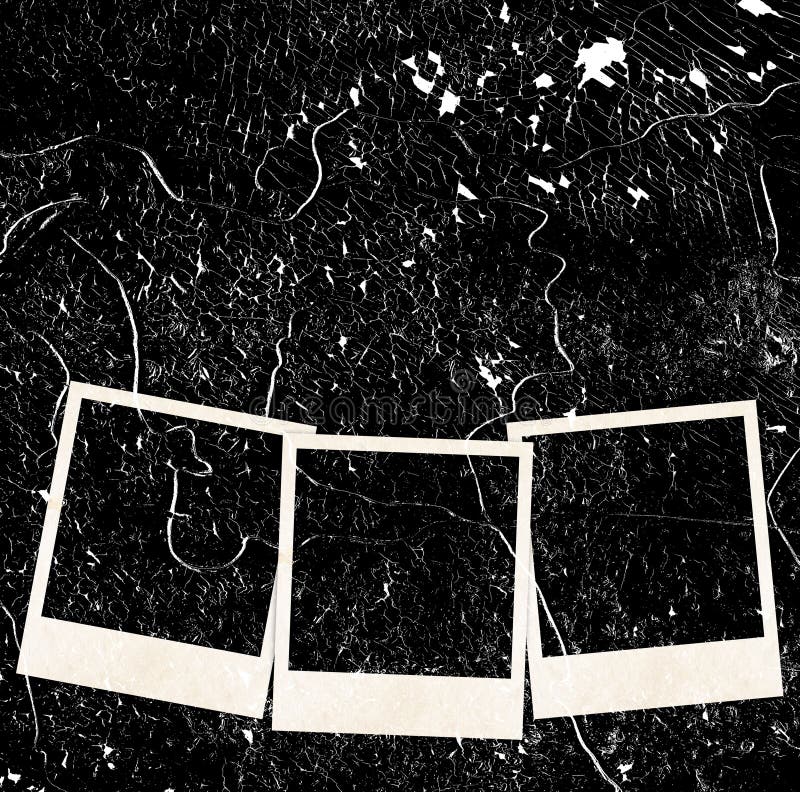 Three photo frames stock image. Image of wall, vintage - 28428737