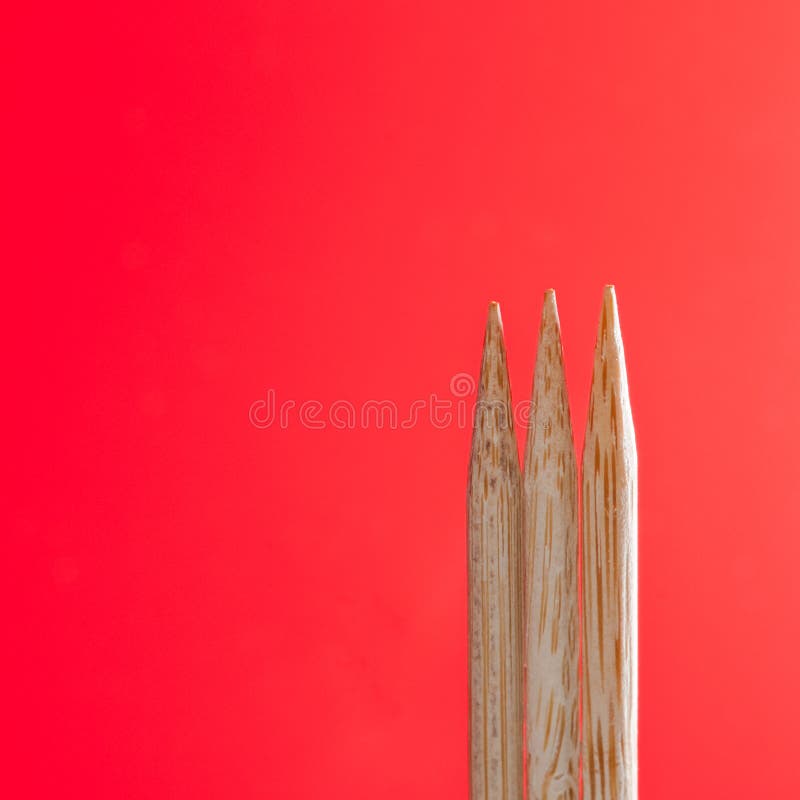 Three Picks stock photo. Image of square, macro, three - 38557268