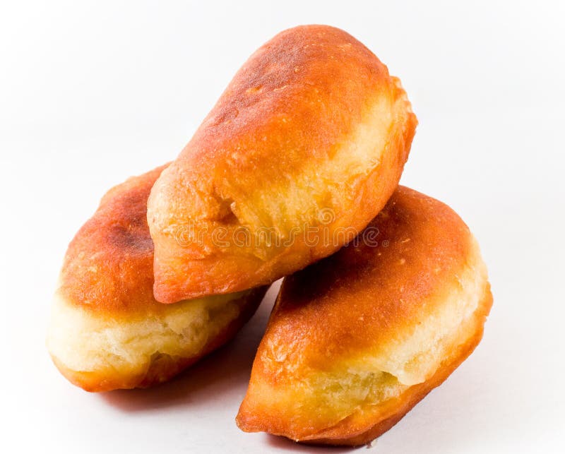 Three Pies and Dandelions in Clay Pot Stock Image - Image of tray ...