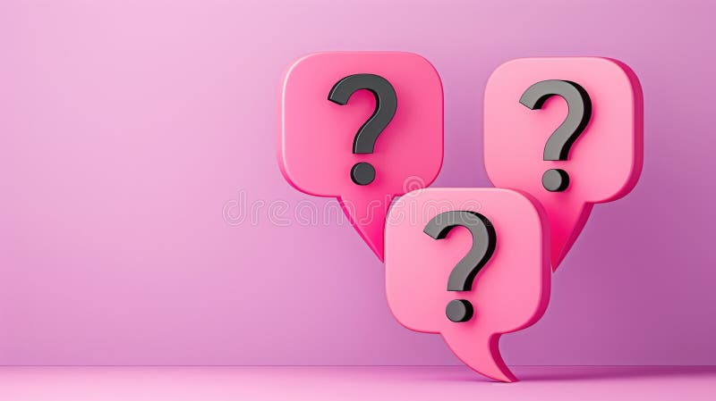 Pink Questions Stock Illustrations – 526 Pink Questions Stock ...