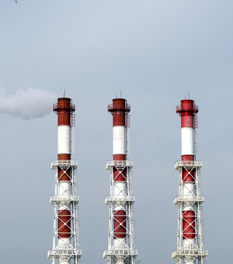 Three pipes stock image. Image of industry, manufacturing - 89978503