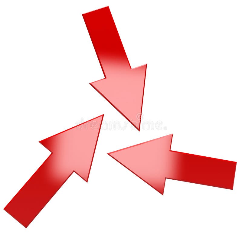 Three pointers stock illustration. Illustration of side - 23552396