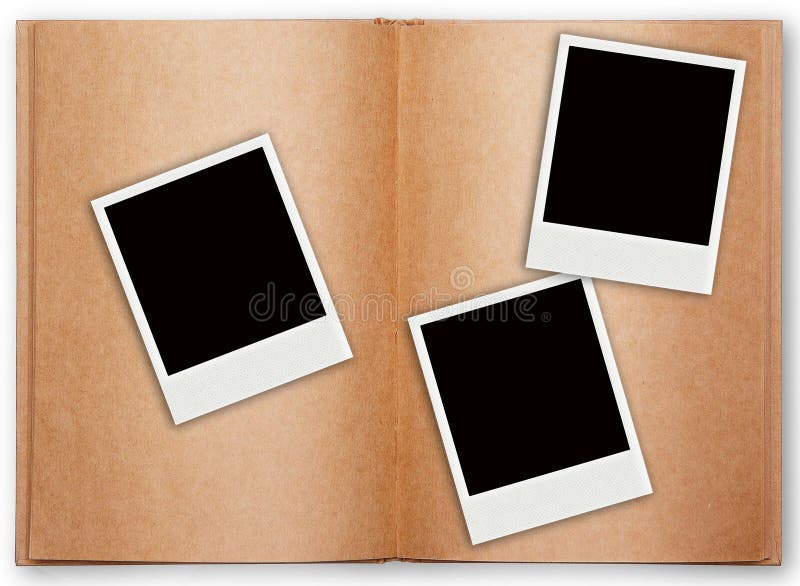 Three Polaroid Photos Vintage Old Paper Texture Stock Photos - Free ...