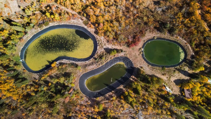 Three Ponds in Uinta Wasatch Cache National Forest Stock Photo - Image ...