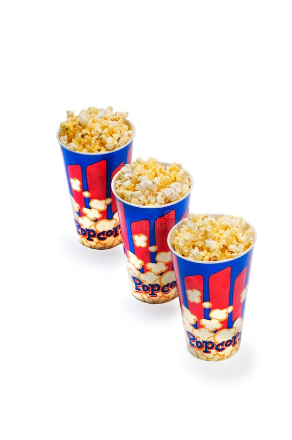 Large popcorn bucket stock photo. Image of cinema, performance - 26076976