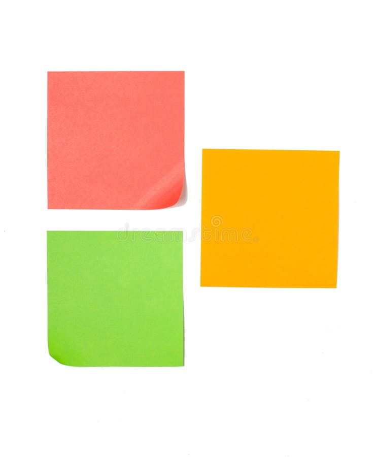 Post it note stock image. Image of notepad, blank, adhesive - 25296807