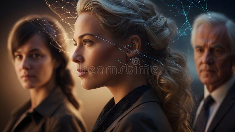 Experts Investigating DNA Helix Patterns in a Laboratory Setting ...