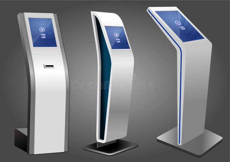 Touch Screen Kiosk Design Template