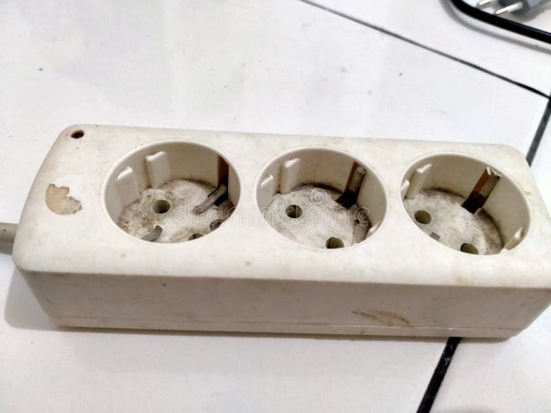 Three prong plug stock image. Image of electronic, english - 66100701