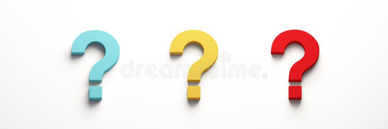 Question Marks Banner Background. 3D Render Illustration Stock ... Question Marks Banner Background. 3D Render Illustration Stock ...