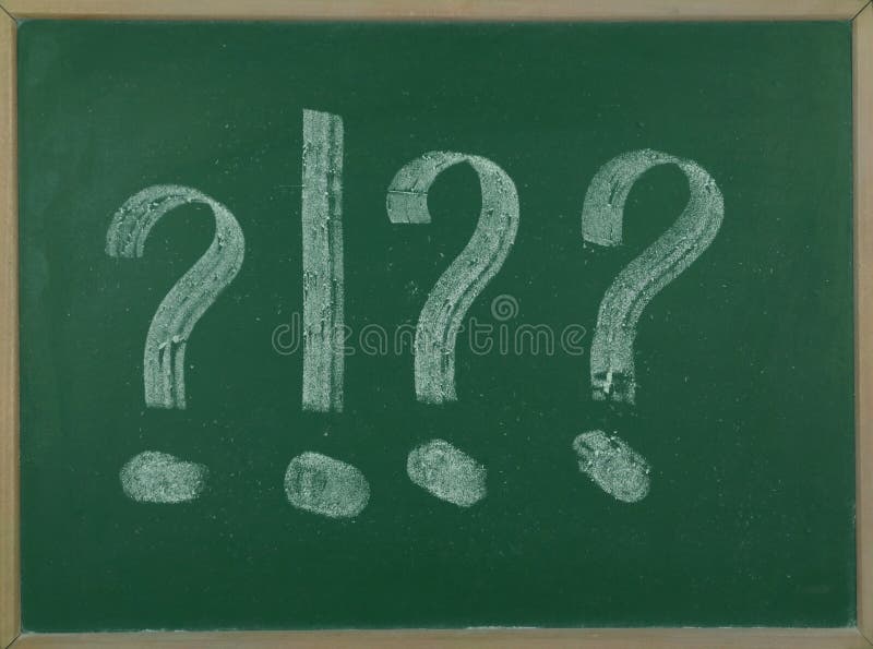 Three question marks stock photo. Image of formula, handwriting - 214372376