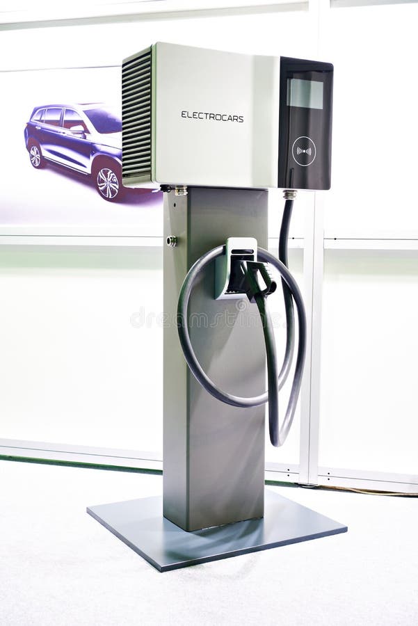 Quick Charging Systems for Electric Vehicles Stock Photo - Image of ...