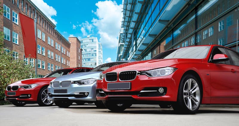 Three Cars Accident. Crashed On The Road On Location Stock Image ...