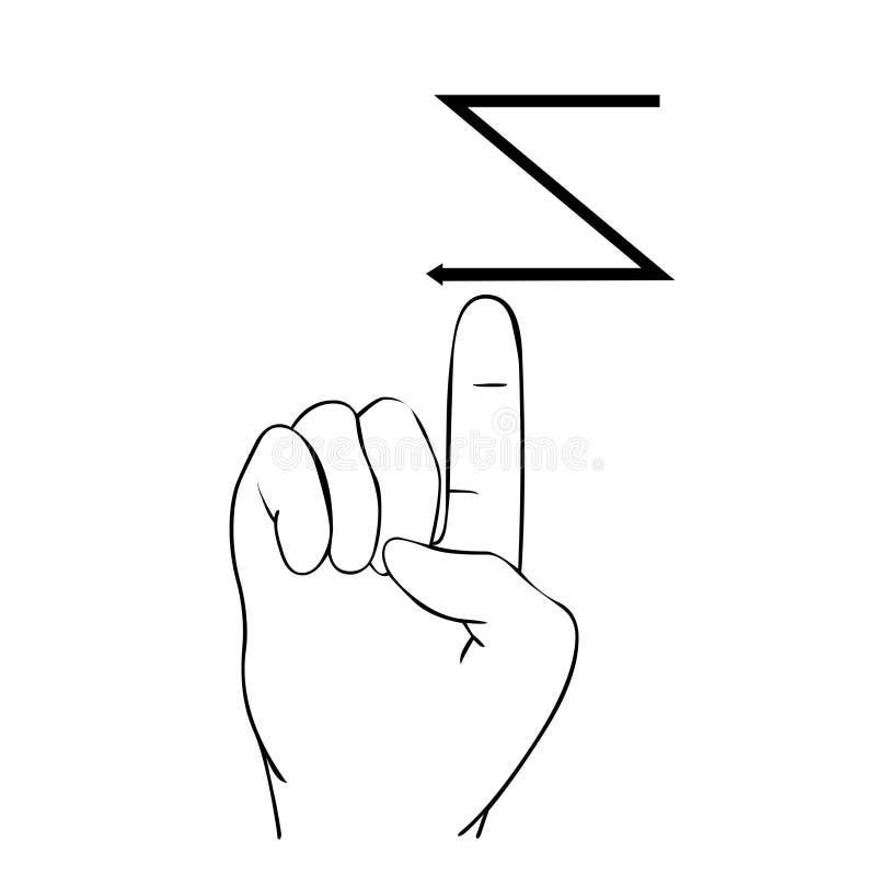 Z Finger Stock Illustrations – 121 Z Finger Stock Illustrations ...