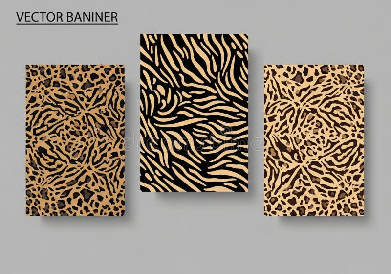 Different Animal Print Patterns Stock Illustrations – 620 Different ...