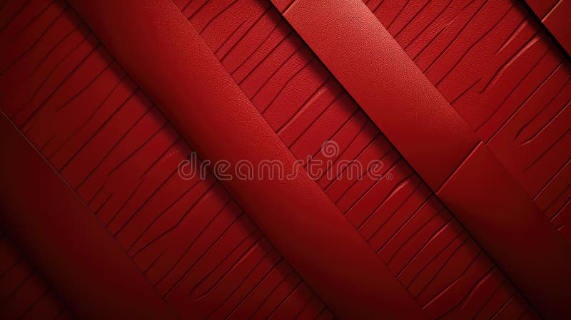 Three Red Decorative Background Stock Illustration - Illustration of ...