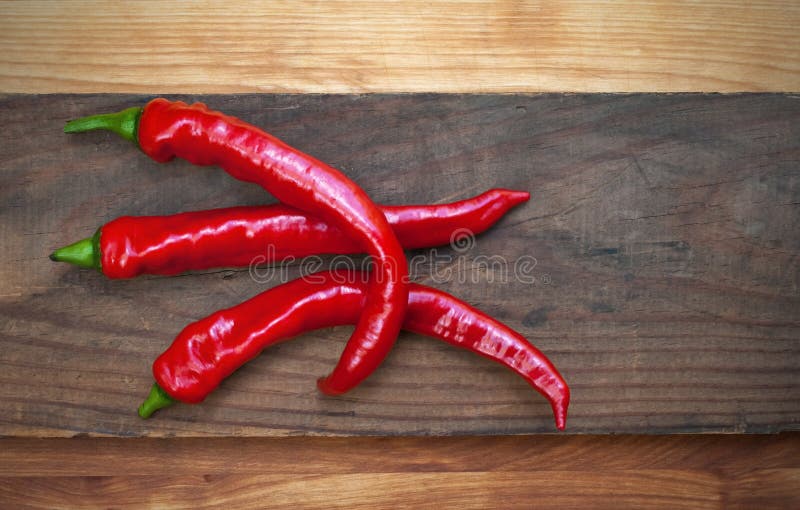 Three Red Peppers stock image. Image of grain, agriculture - 34524301