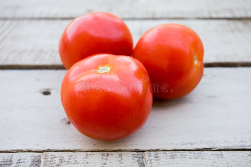 Three red tomatoes stock image. Image of cherry, healthy - 161432833