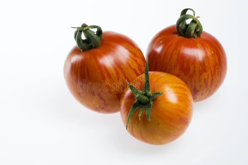 Heirloom tomatoes stock photo. Image of garden, isolated - 199792