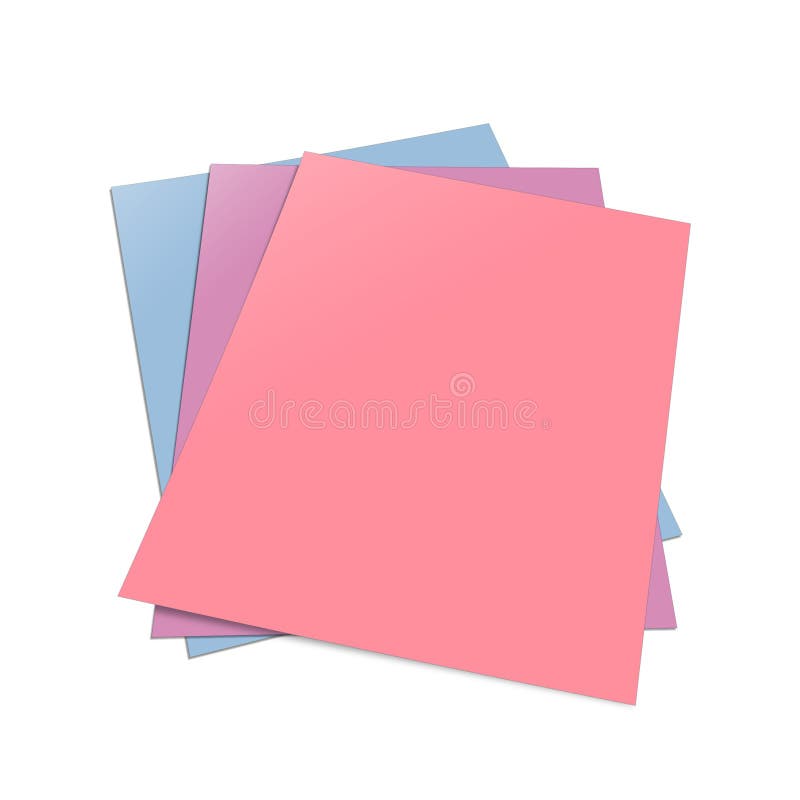 Three Reports Blank Template for Presentation Layouts and Design. 3D ...