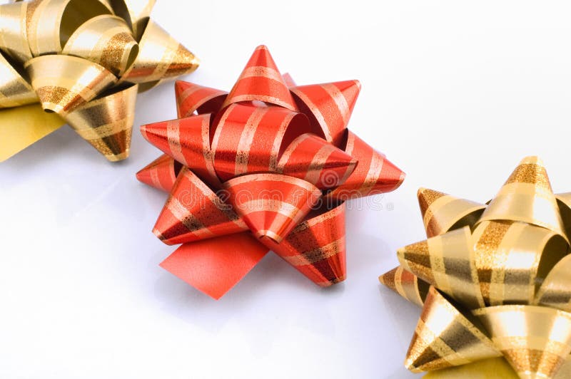 Three ribbons stock photo. Image of close, decoration - 7412896