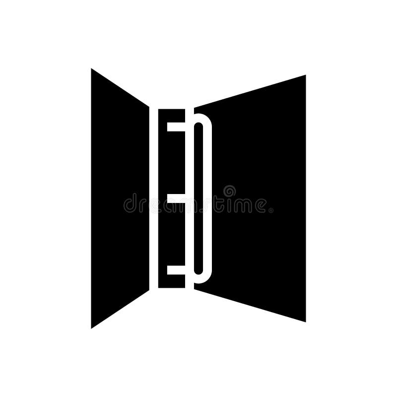 Three-ring Binder Glyph Icon Vector Illustration Stock Vector ...