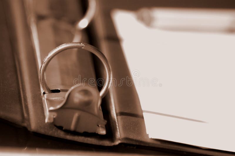 Three ring note book stock image. Image of ring, binder - 1108189