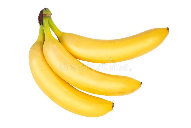 Three ripe bananas stock photo. Image of three, fruit - 140736538