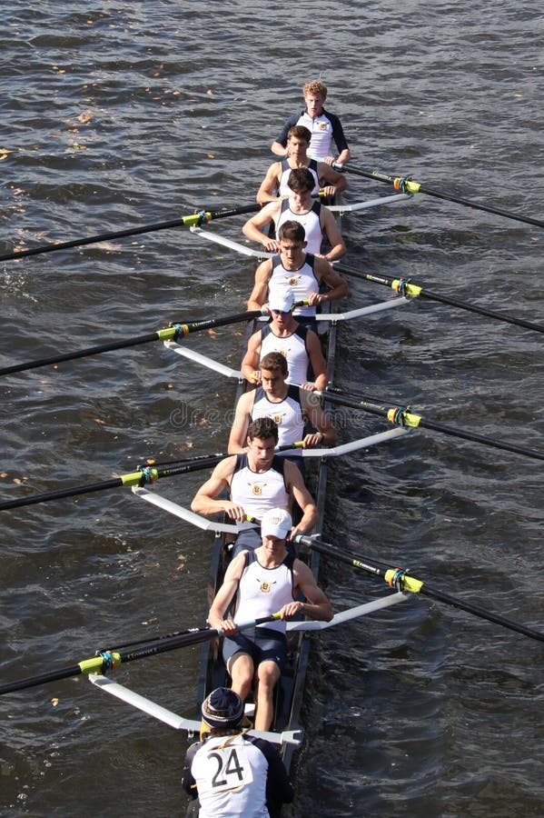 Three Rivers Rowing Association Races in the Head Editorial Photo ...