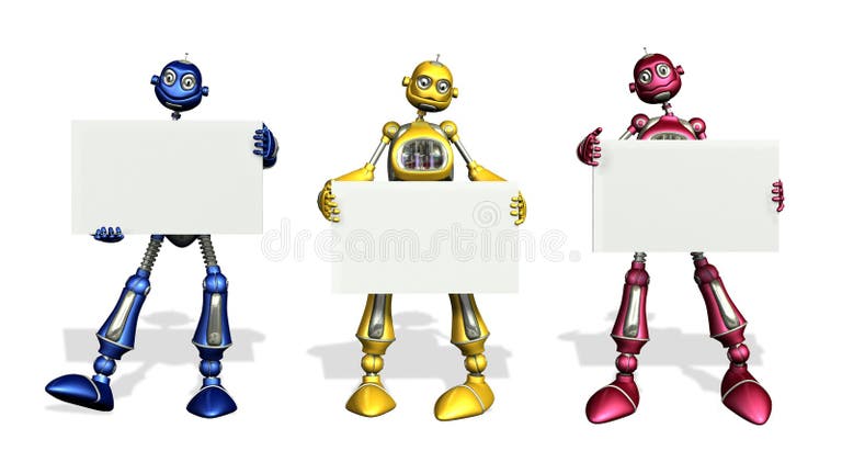 Sign Robots Stock Illustrations – 2,741 Sign Robots Stock Illustrations ...