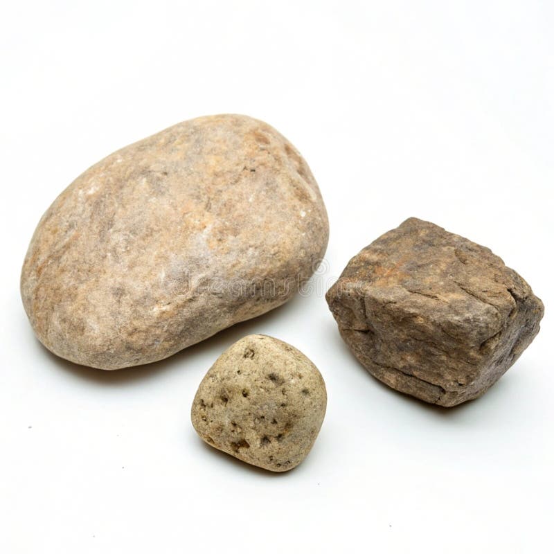 Three rocks stock illustration. Illustration of environment - 357693989