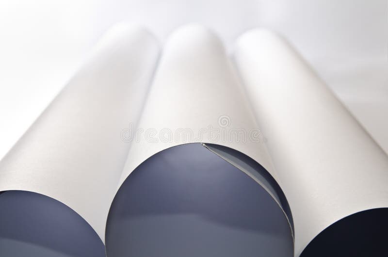 Folded paper stock image. Image of concept, drawing, folded - 29767153