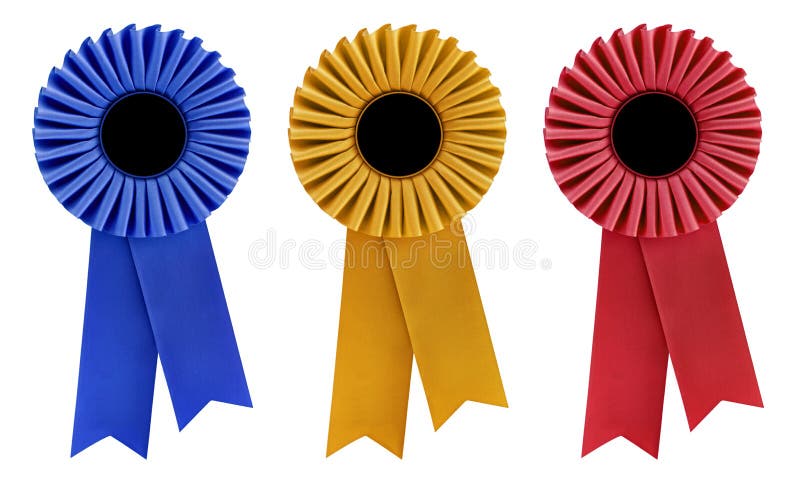 Award Ribbons stock photo. Image of achievement, metal - 4438480
