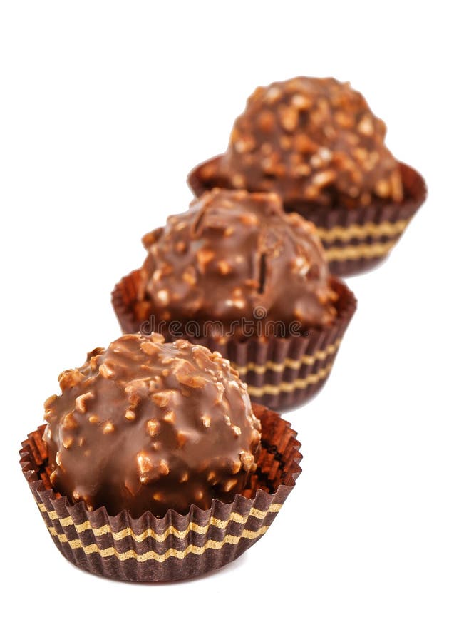 Round chocolate candy stock image. Image of delicious - 107809759