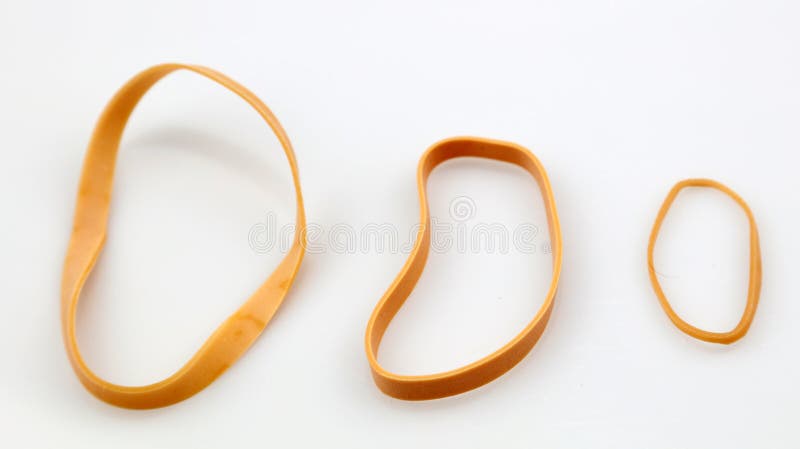 Three rubber bands stock image. Image of three, flexible - 262210845