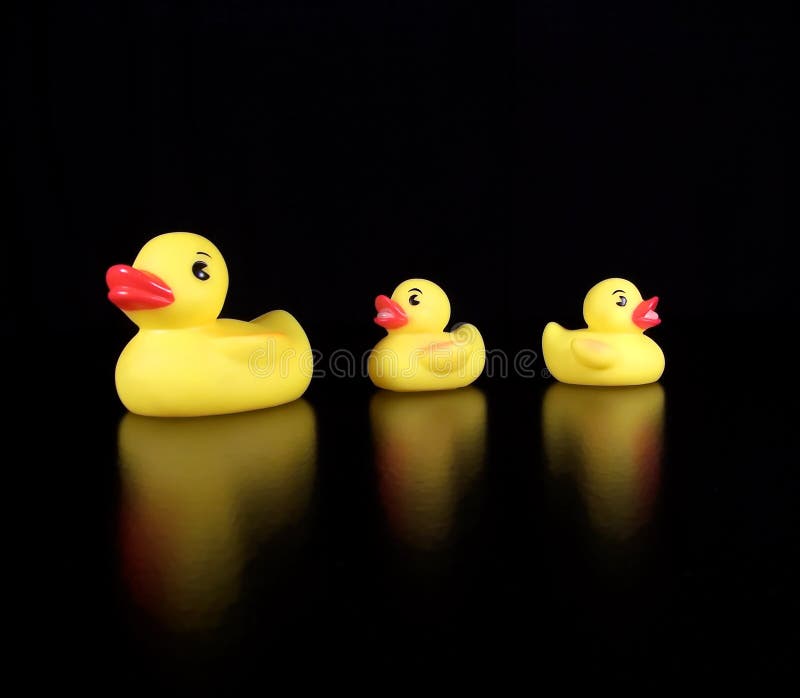Three Rubber Duckies stock image. Image of ducky, three - 8365975