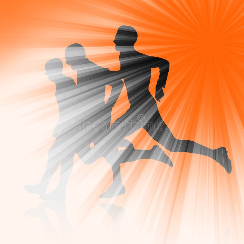 Runners Racing Stock Illustrations – 479 Runners Racing Stock ...