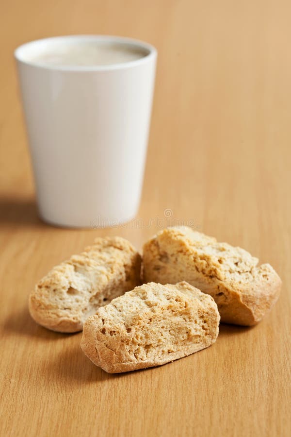 Rusks, Coffee Spoon and Jam Stock Image - Image of biscuit, marmalade ...